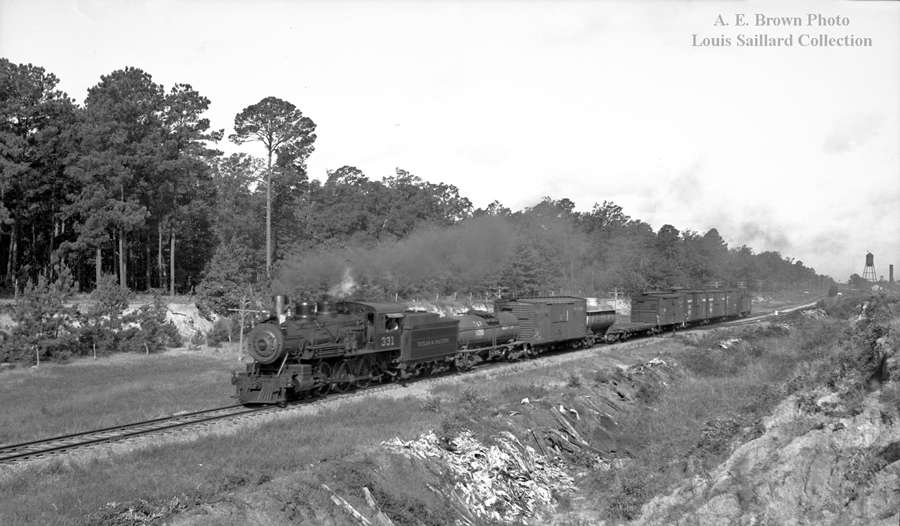 T&P Steamer #331 Running Extra | The Louisiana Central Blog